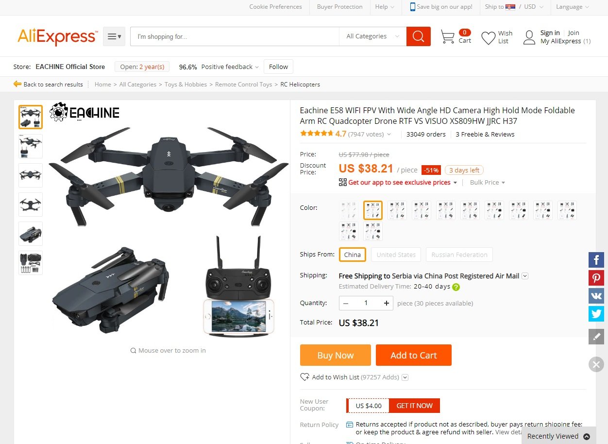 Aliexpress Srbija - Kompletan vodič za online kupovinu - [Provereno ...